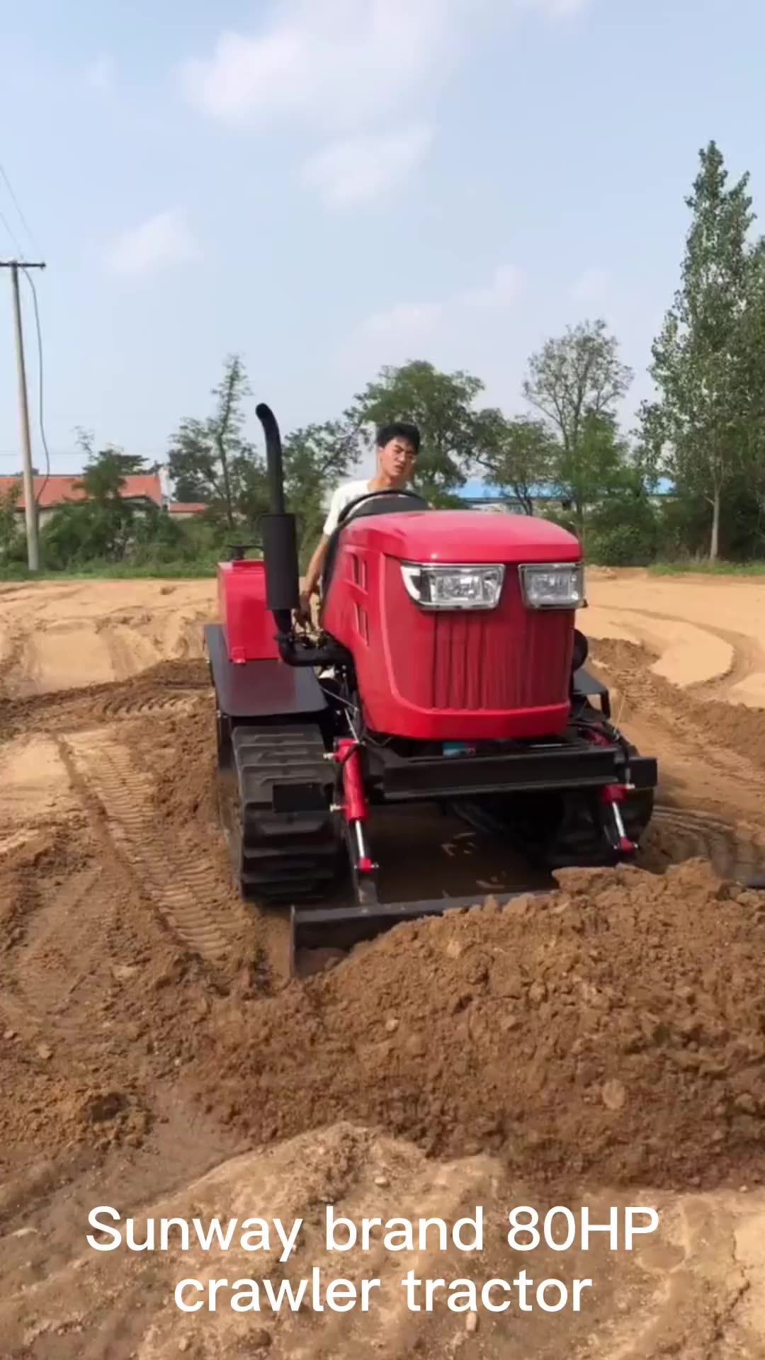 Low Center Of Gravity Farm Working Crawler Type Agriculture Mini ...