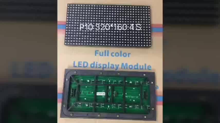 Outdoor Full Color Led Display Module Hub75 16*32 320x160 Panels P10 ...