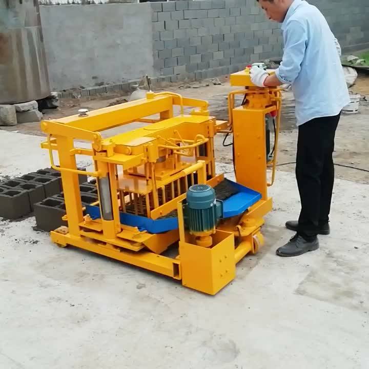 Qmy4-30a Block Maker Machine Laying Block Machine Mobile Block Making ...