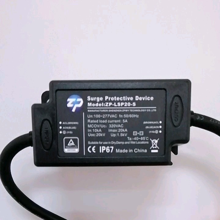 20kv 20ka Surge Protection Device For Led Light Voltage Protection 100 ...