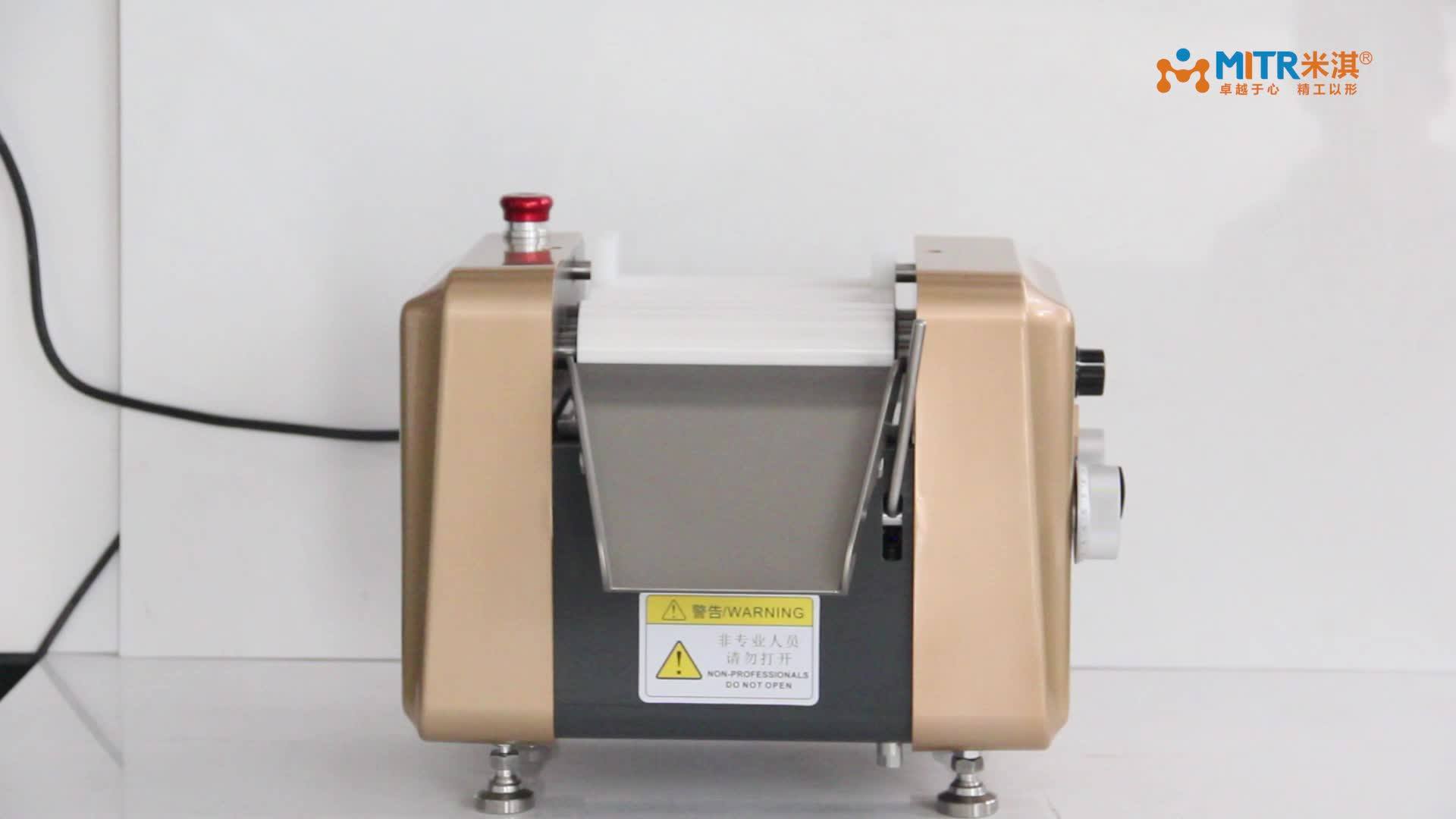 High Speed High Viscosity Pigment Or Ink Lab Three Roller Mill With ...