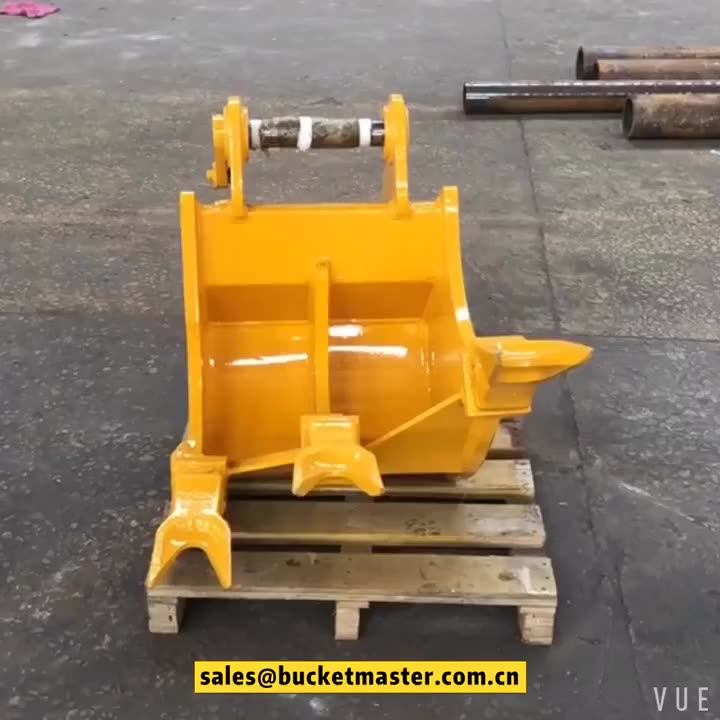 Excavator Yellow Three Shanks Multi Ripper Bucket With Iso Certificated ...