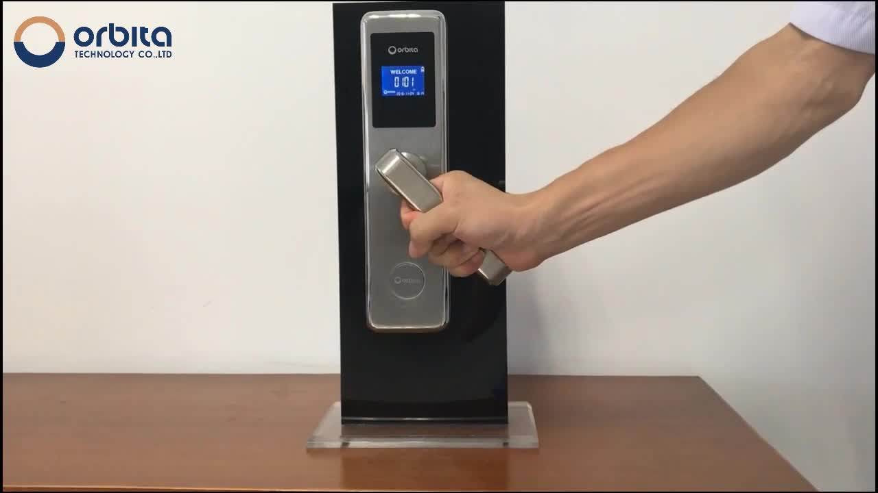 Electronic Rfid Card Swipe Reader Hotel Lock Door System - Buy ...