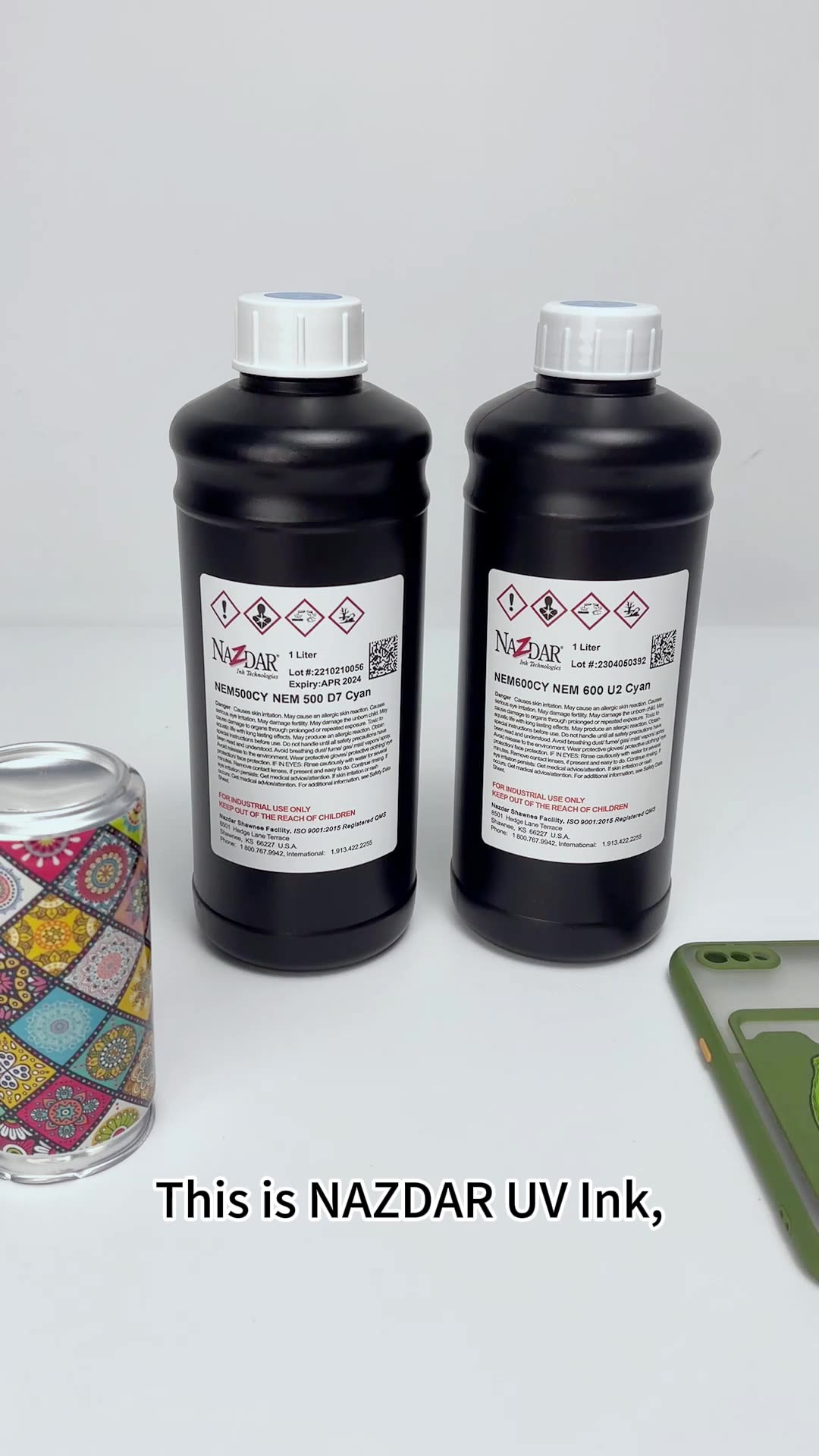 Original Nazdar Uv Printing Ink For Ricoh Gen5 Gen6 Konica Km1024 Printhead 1000ml Uv Ink With ...