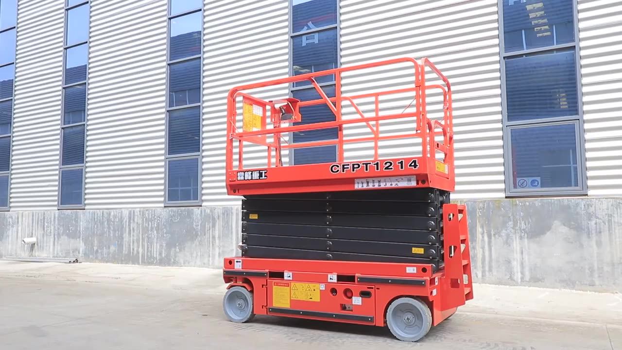 Mobile Hydraulic Electric Self Propelled Scissor Lift Table Elevated ...