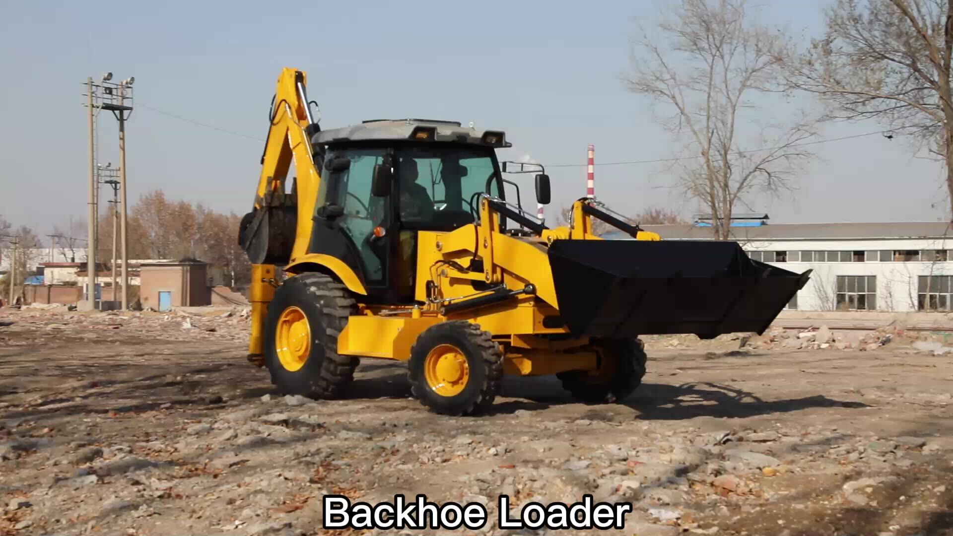 High Quality Heavy Duty Diesel Backhoe Diesel Ce Euro 5 Epa 4x4 ...