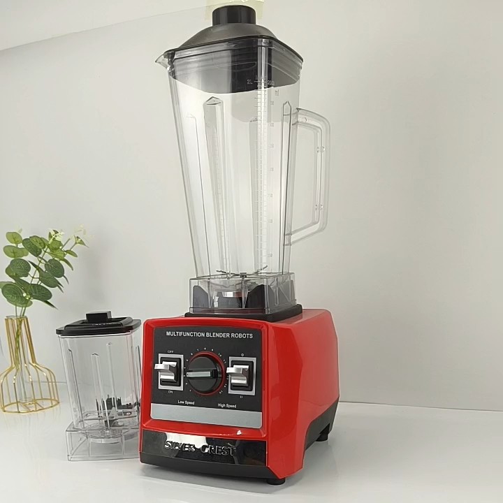 2l 3-in-1 Heavy Duty Electric Commercial Blender Juicer Push Button ...