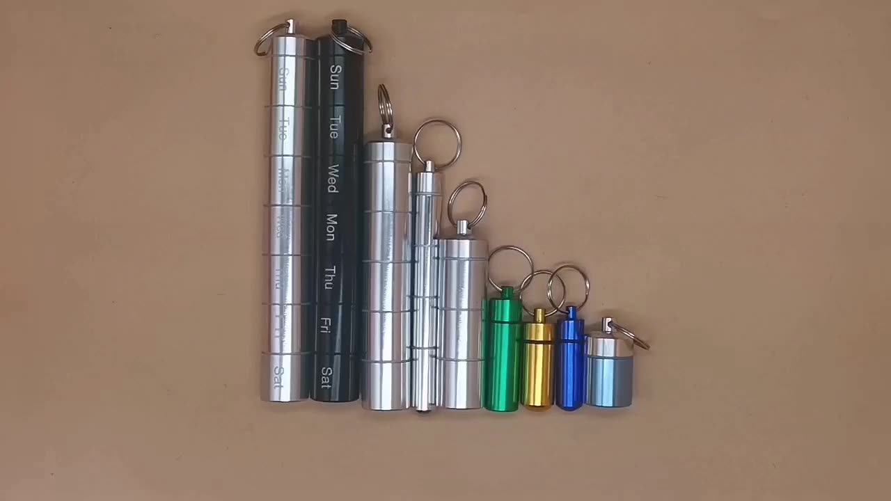 3 Compartment Waterproof Daily Pill Container Holder Portable Pill ...