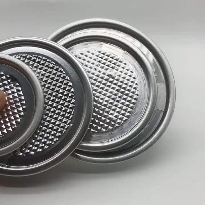 211# Aluminum Easy Open Lid Foil Peel Off Lid For Food Can Packaging ...