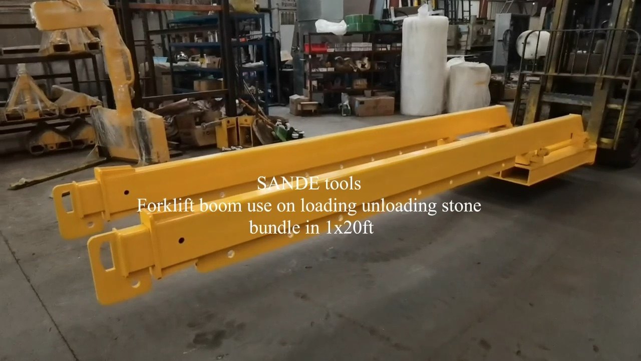 Stone Forklift Boom Extension To Max 5700mm Mix Together With Cut-to ...