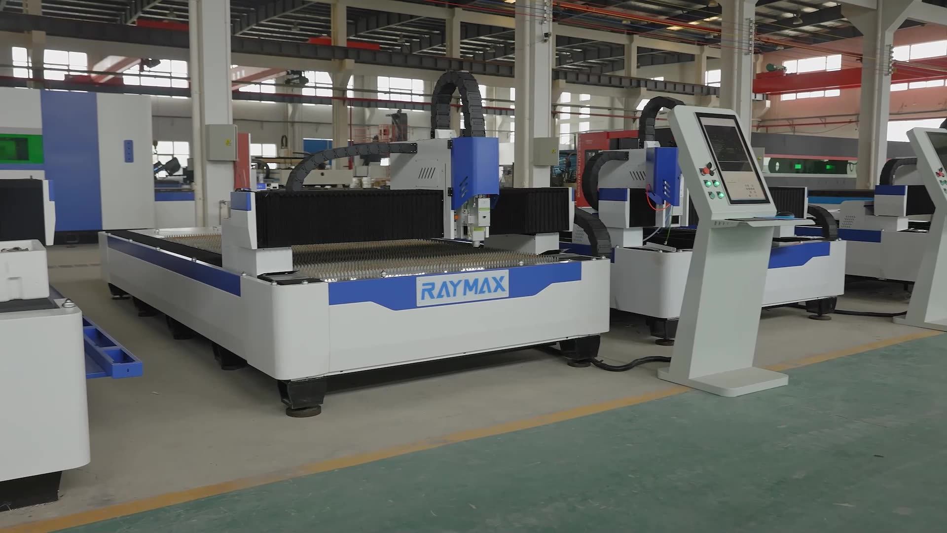 Raymax 2024 3015 Fiber Optic Equipment Lazer Cutter Carbon Metal Fiber Laser Cutting Machine For ...
