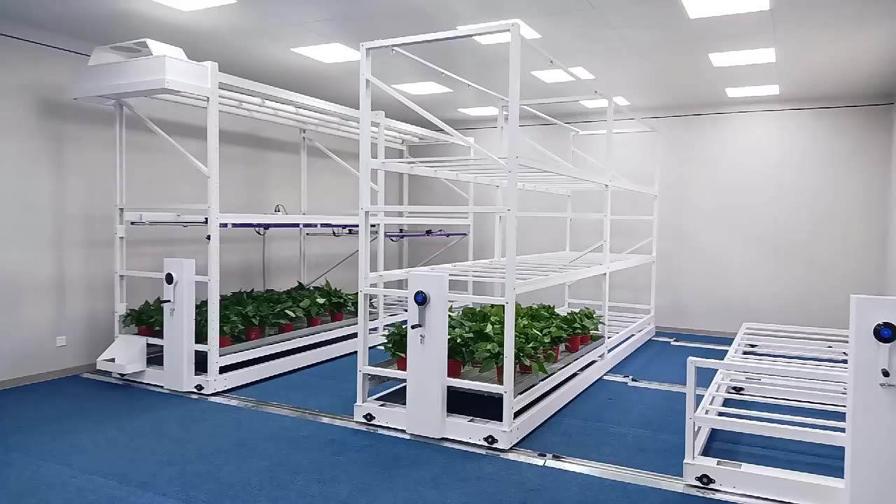 Vertical Grow Rack Fans Hydroponics Microgreen Growing Racks - Buy ...