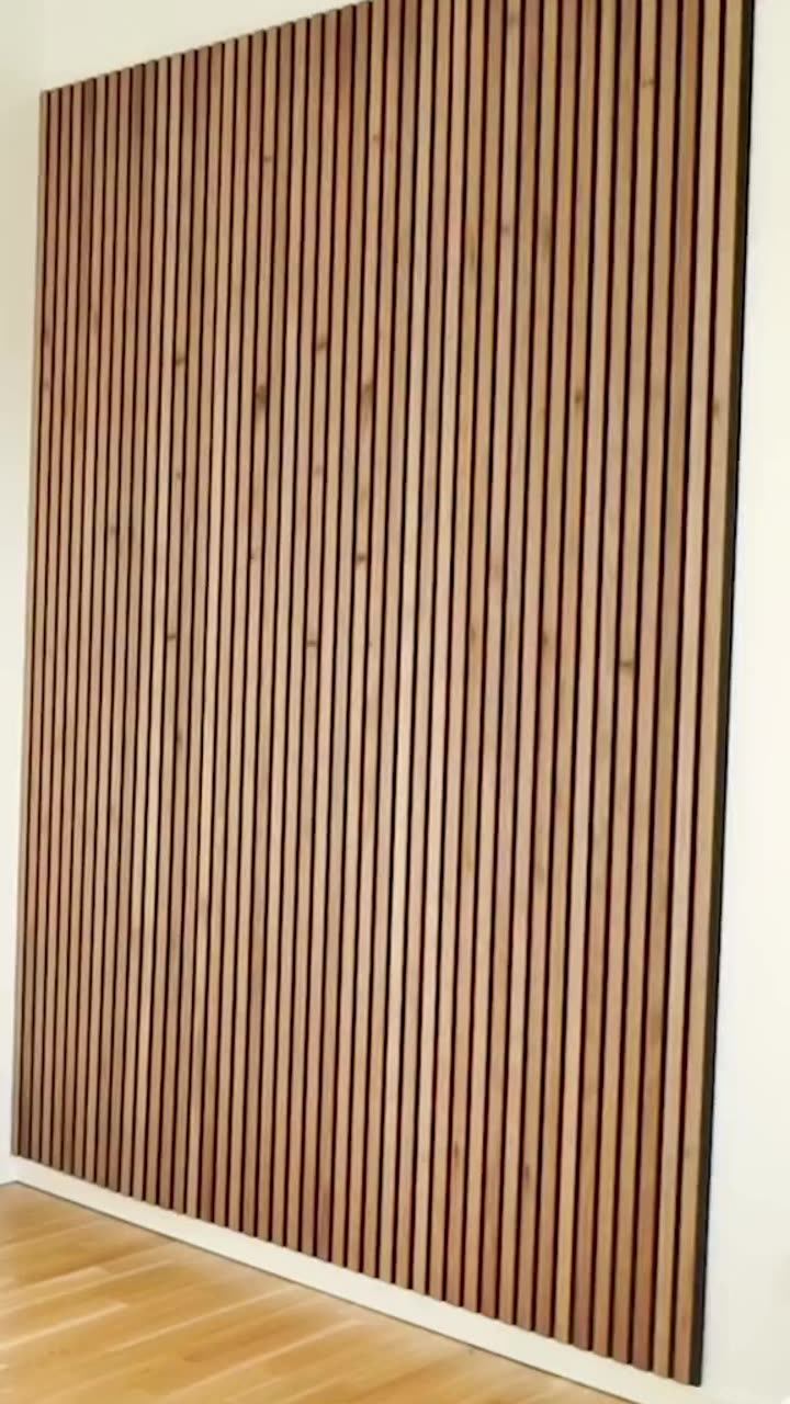 Akupanel Acoustic Slat Panel Wood Akustik Panel Wood Modern Interior ...