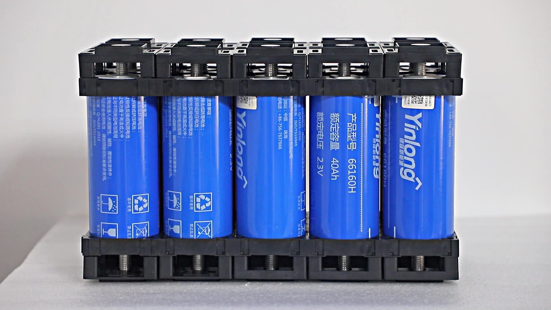 Customized Yinglong 2.3v 40ah 12v 24v 48v Energy Storage Battery Pack Rechargeable Lto Solar ...