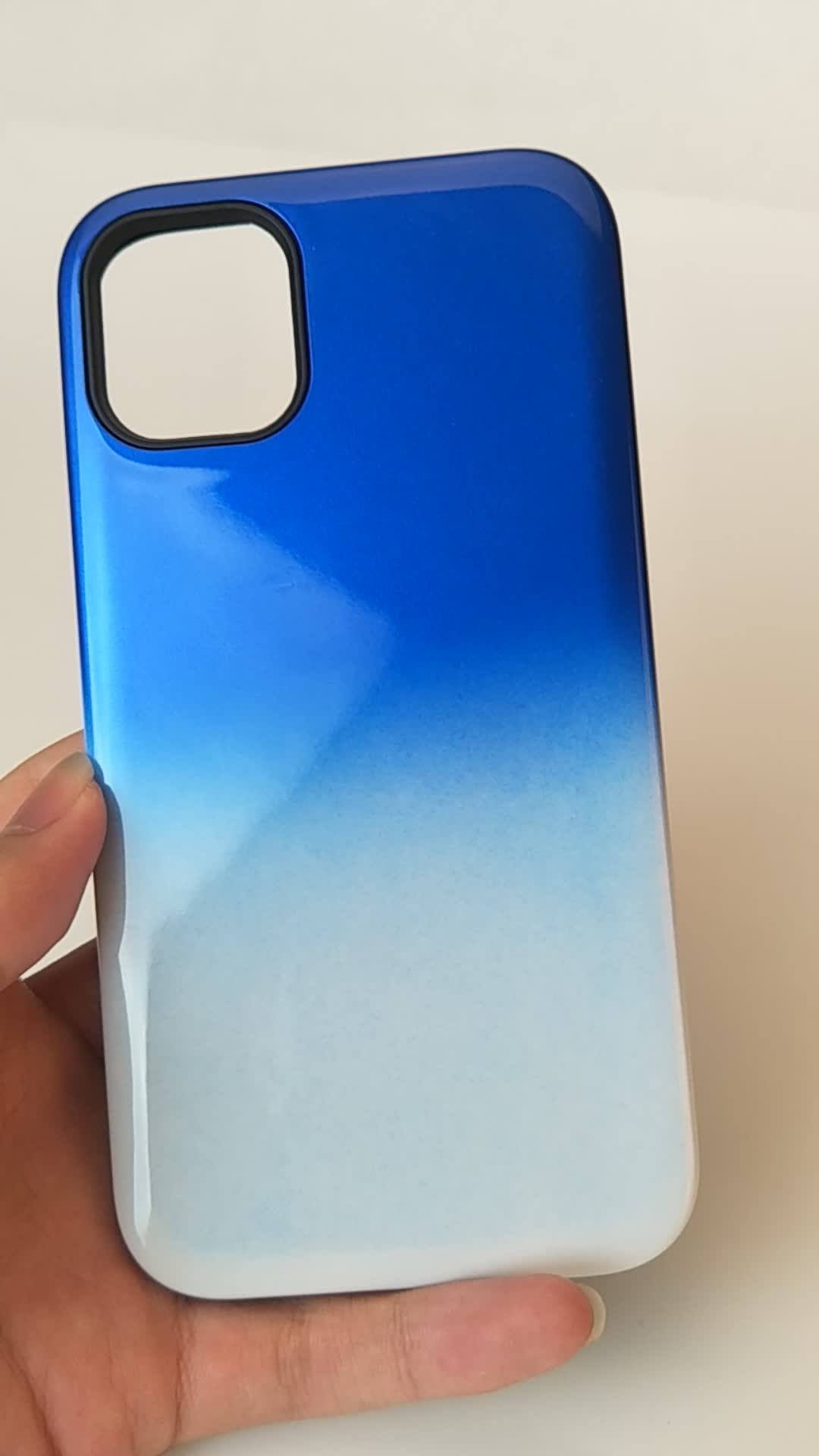 Custom Uv Gradient Colors Printed Shockproof Mobile Accessories Back ...