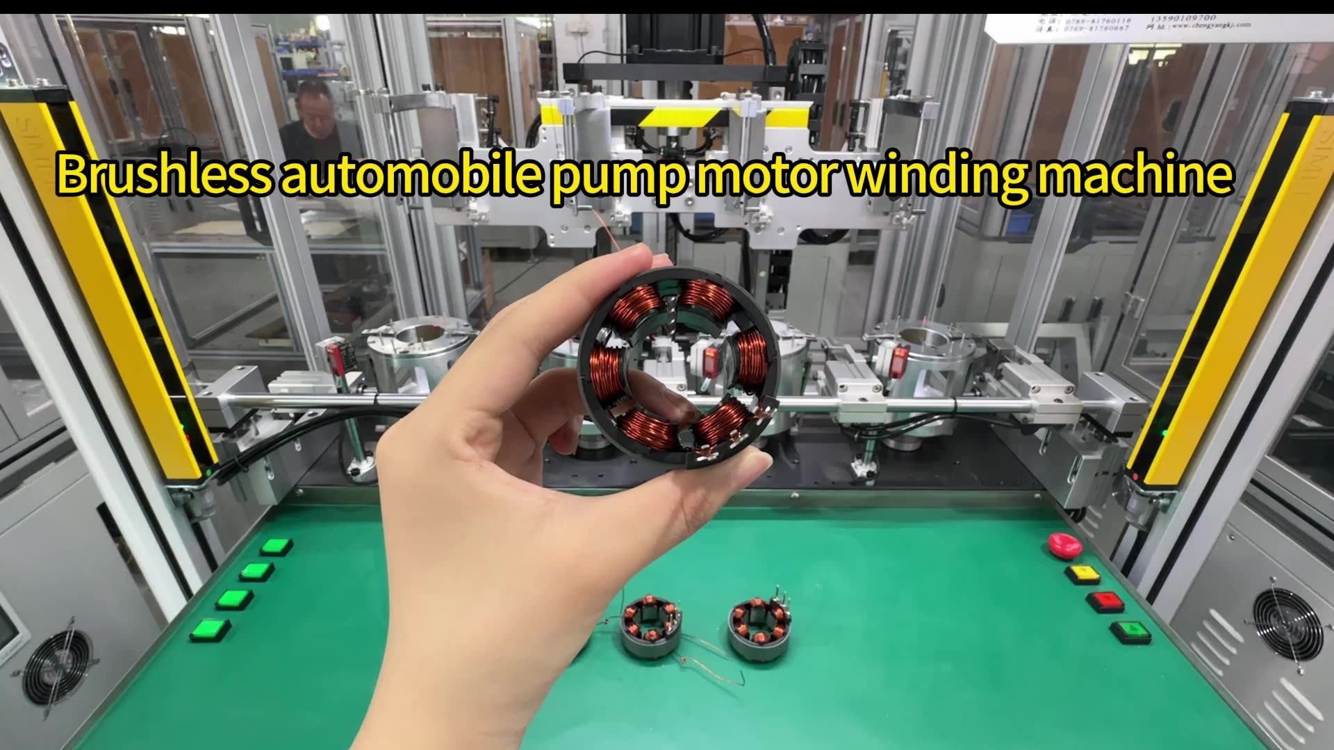 Automotive Electronic Water Pump Motor Winding Machine - Buy Automotive ...