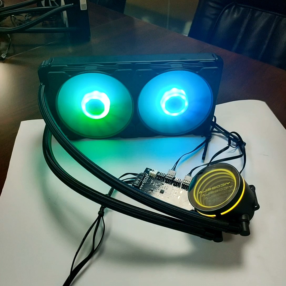 Hongyi Aio Kipas Pendingin Cpu Cair,Pendingin Air 240mm Dengan Kipas ...