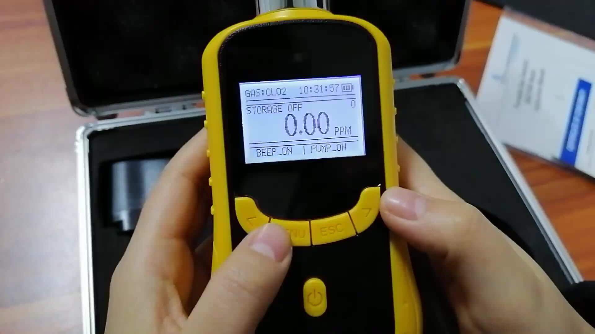 0-10ppm Laboratory Chlorine Dioxide Gas Clo2 Detector Industrial Gas ...