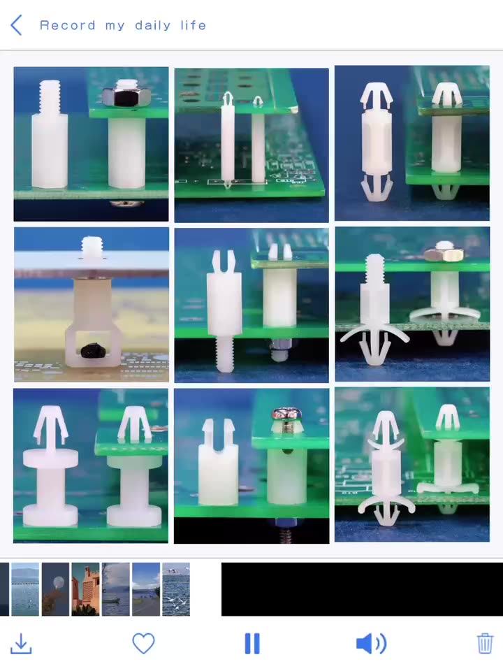 Pa66 Nylon Isolation Column Is Suitable For 4.0 Hole Hardware Tools ...