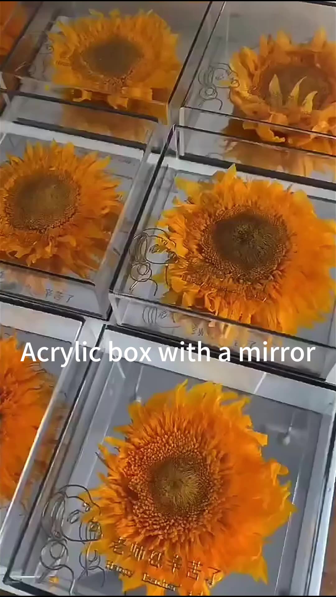 Customized Size Clear Clear Acrylic Gift Box With Lid Square ... Customized Size Clear Clear Acrylic Gift Box With Lid Square ...
