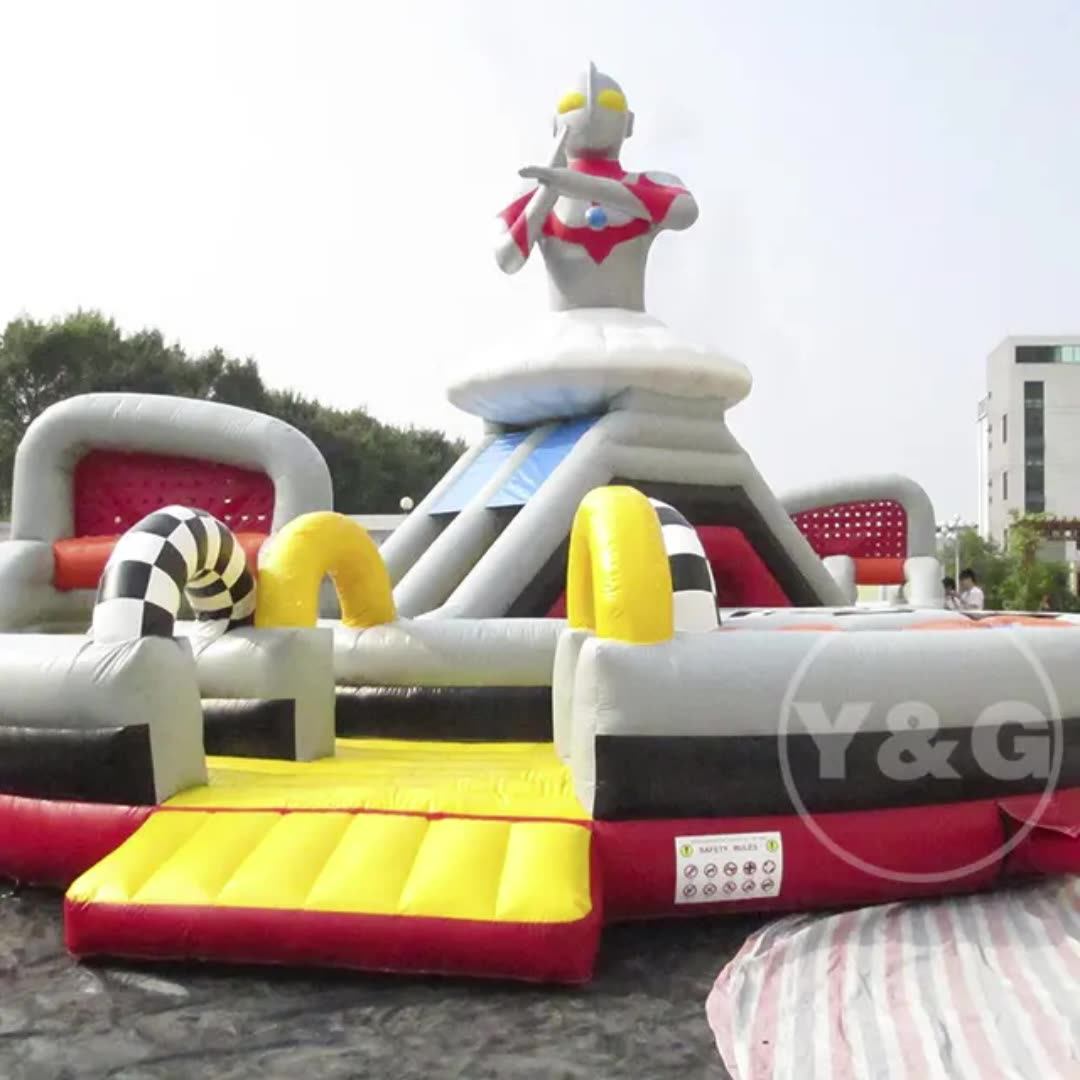 Y&g Giant Inflatable Playgrounds| Popular Pvc Commercial Inflatable ...