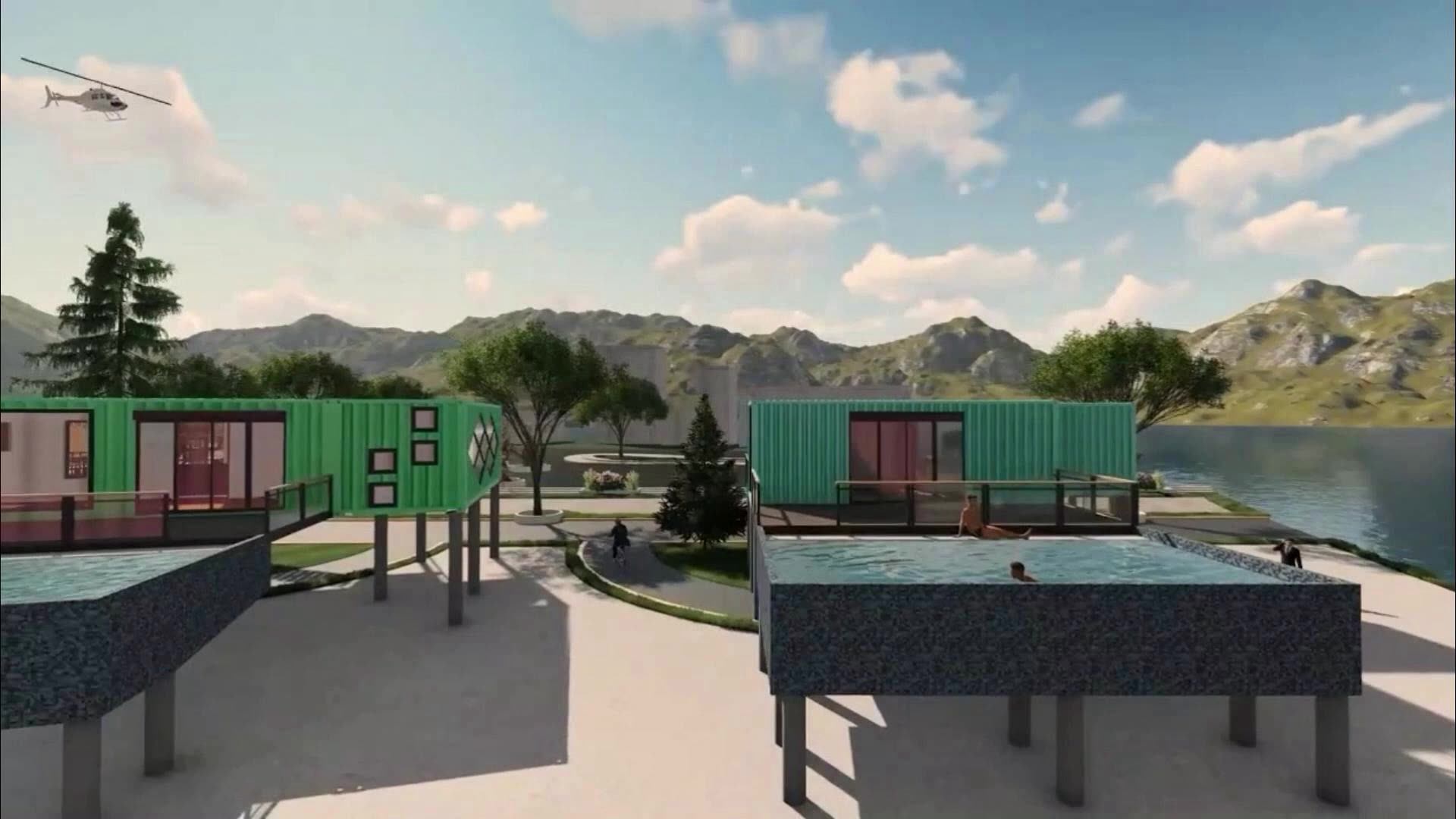 The Eco-friendly Incredible Family Made Of Recycled Villa Shipping ...