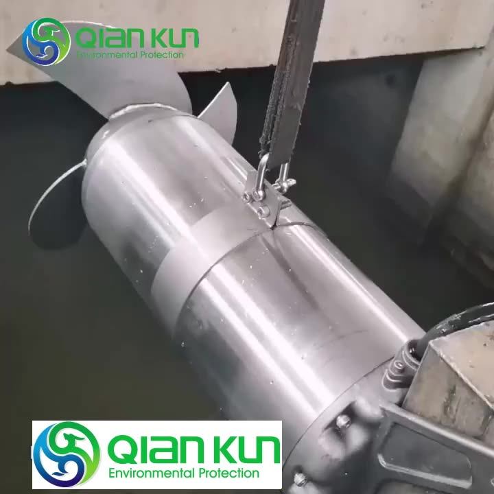 High Speed Waste Water Pond Industrial Agitator Mixer Wastewater ...