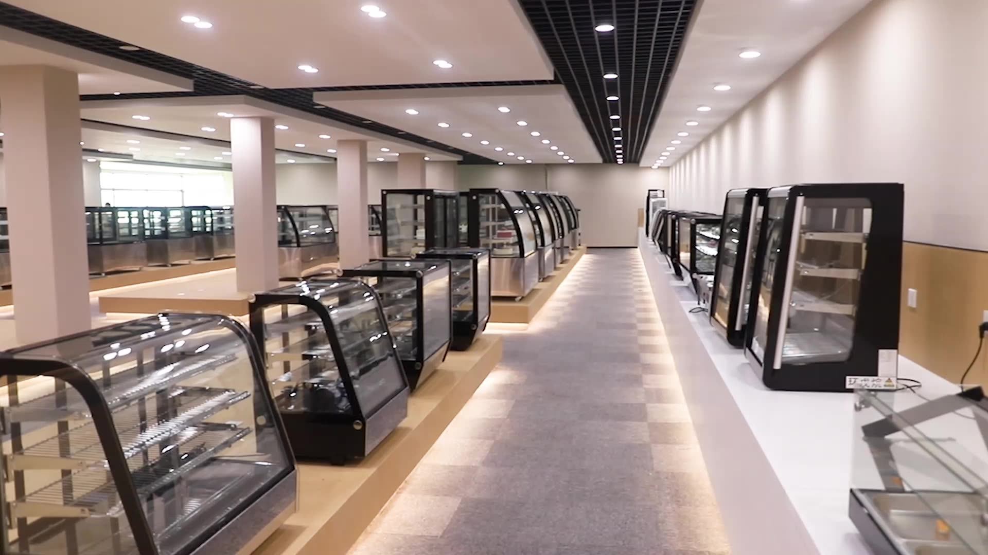 Commercial Countertop Cake Showcase Display Refrigerator Cold Food Bars ...