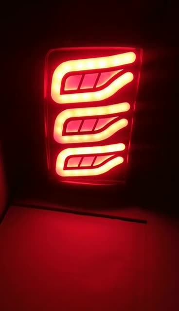 For Lada Niva 4x4 1995- Led Tail Lights With Running Turn Signal Pmma ...