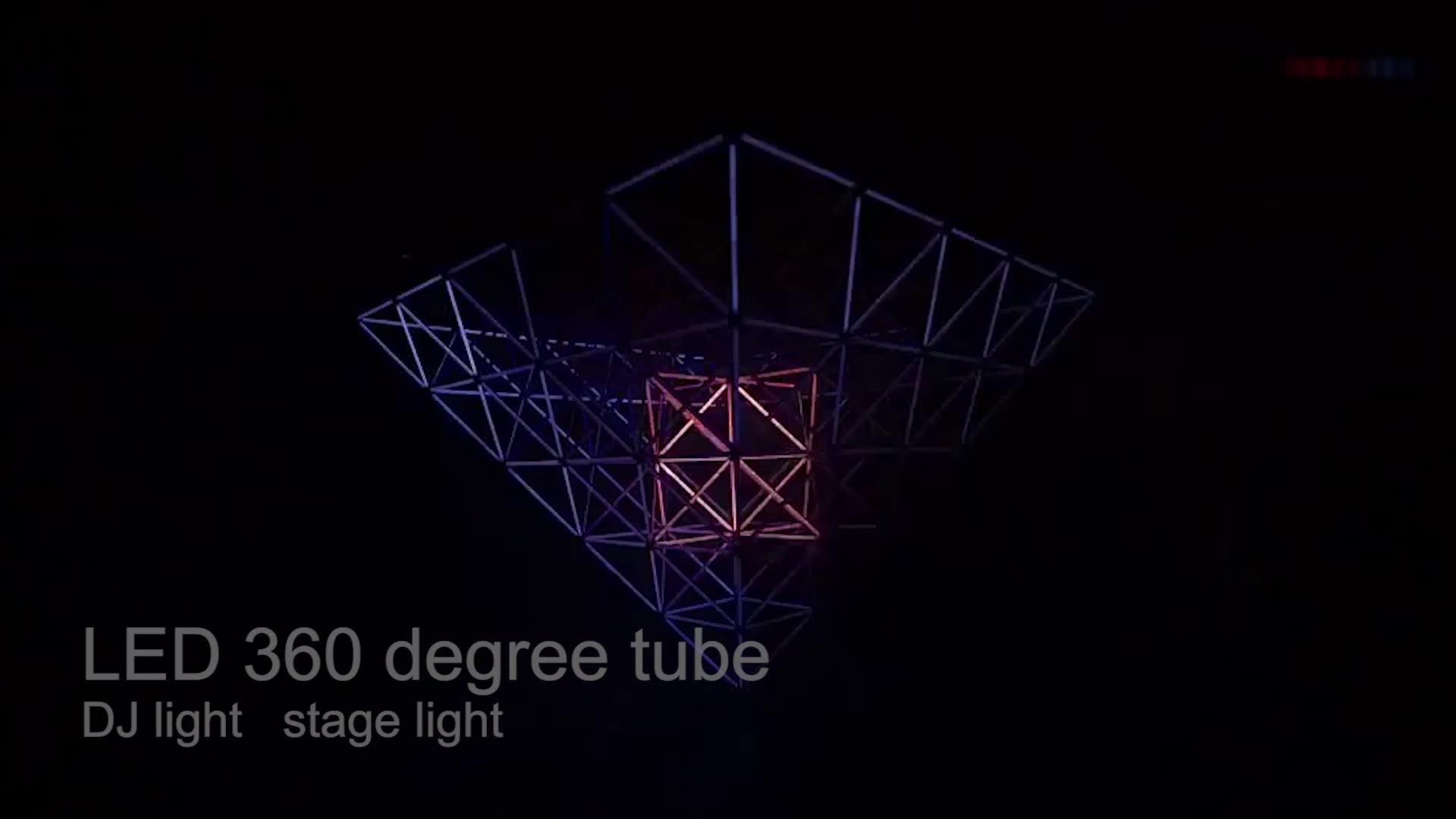 360 Degree Led Tube Light For Bar Club Decoration 1meter Dc24v 5050rgb ...