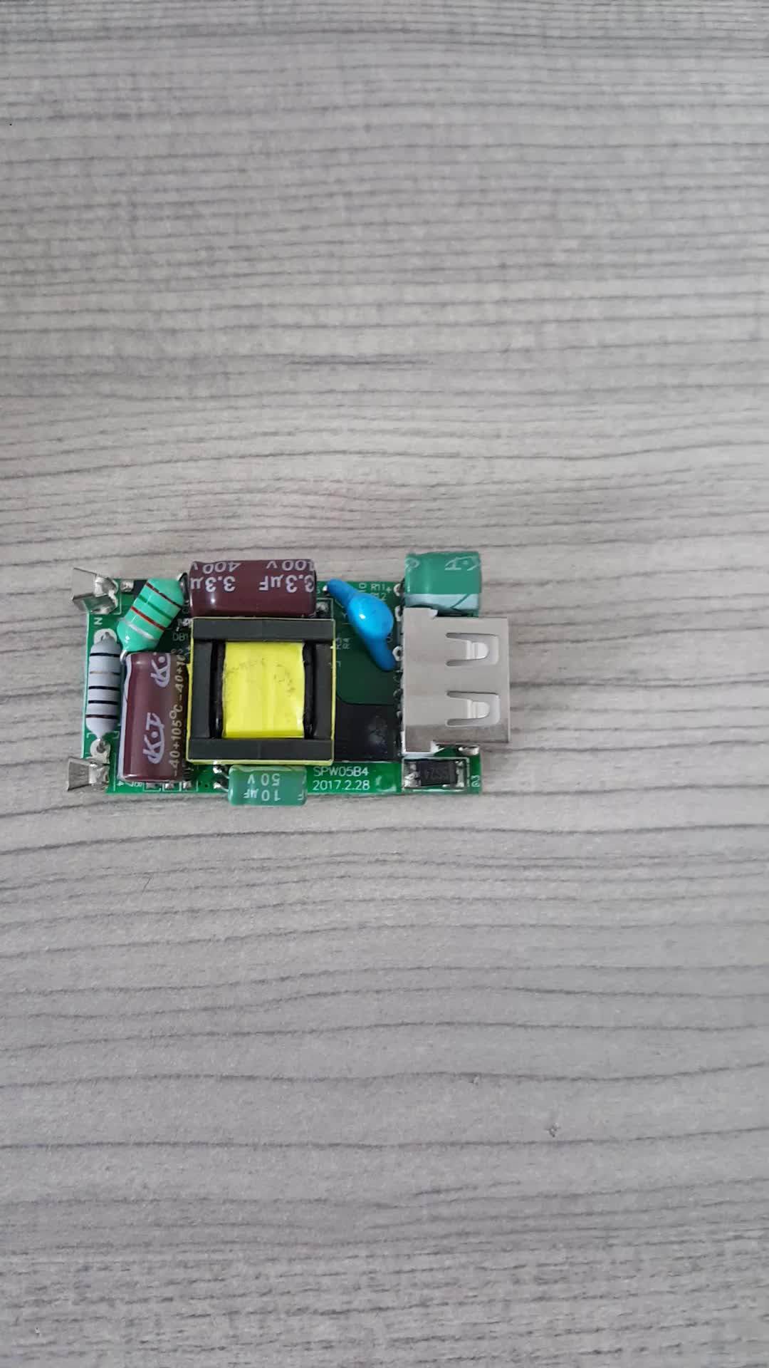 Mini Usb Mobile Phone Charger Pcb Board 5v1a Pcb Circuit Boards - Buy ...