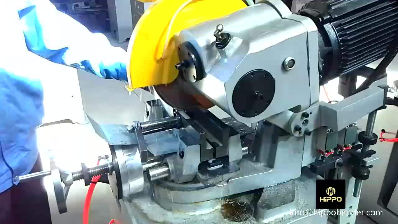 Pneumatic Gas Semi Automatic Stainless Steel Pipe Cutting Machine - Buy ...