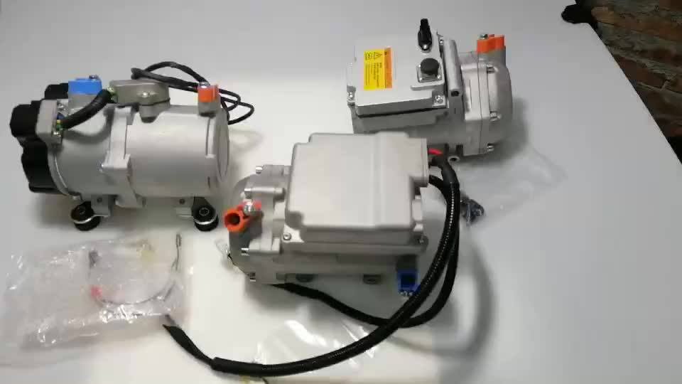 12v/24v Dc Electric Air Conditioner Compressor For Cars Universal Type ...