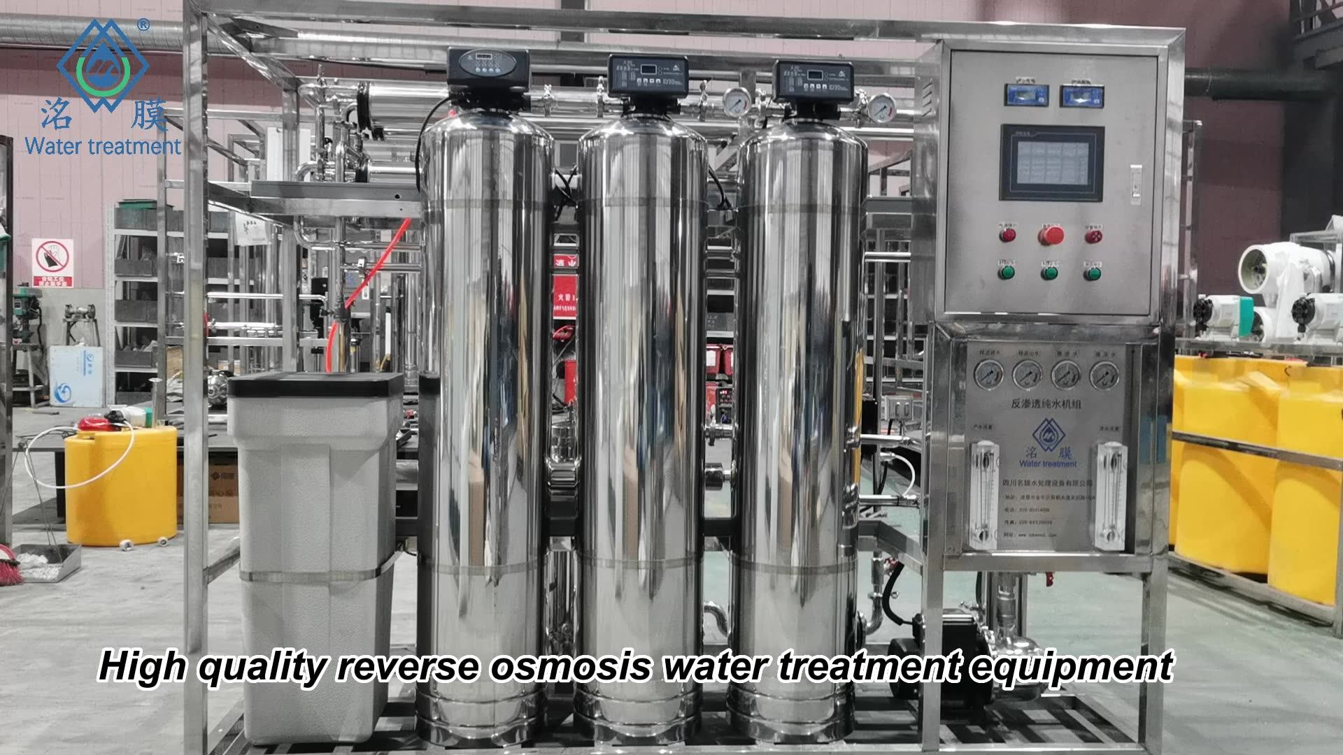 1000lph Ro Plant Reverse Osmosis Water Purification Machine Ro Unit ...