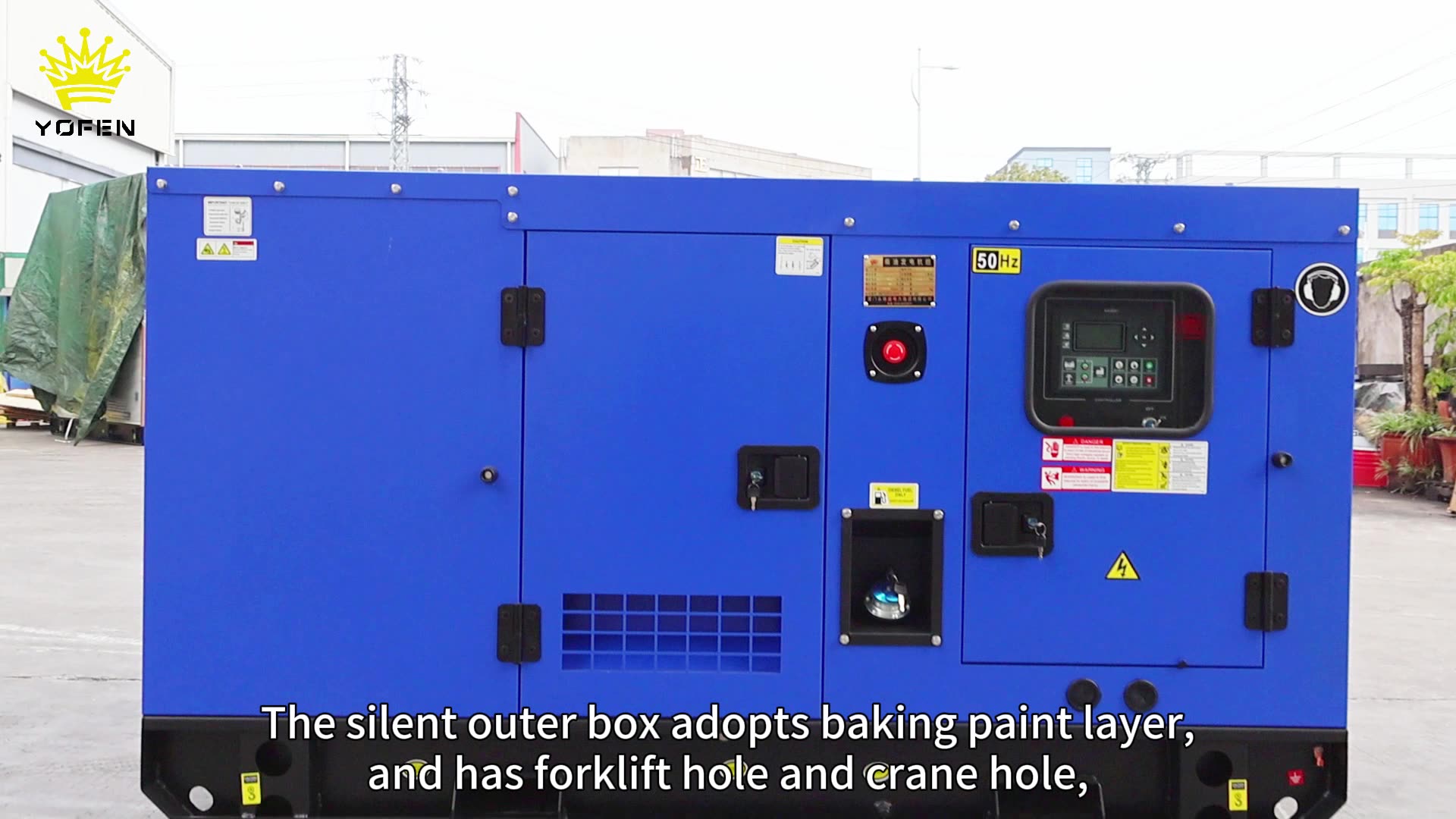 Fg Wilson Engine Generator 1100kva Standby 880kw Power Ats Electric Soundproof Super Silent ...