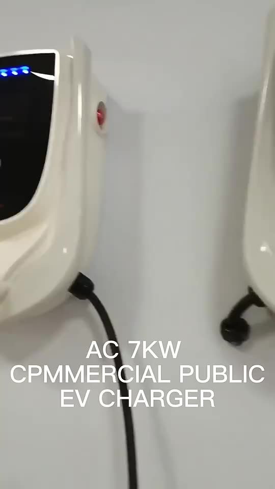 Wallbox Ac App Control Ev Charger Factory Manufacturer Ocpp Mennekes Type2 32a Phase 7kw 22kw ...