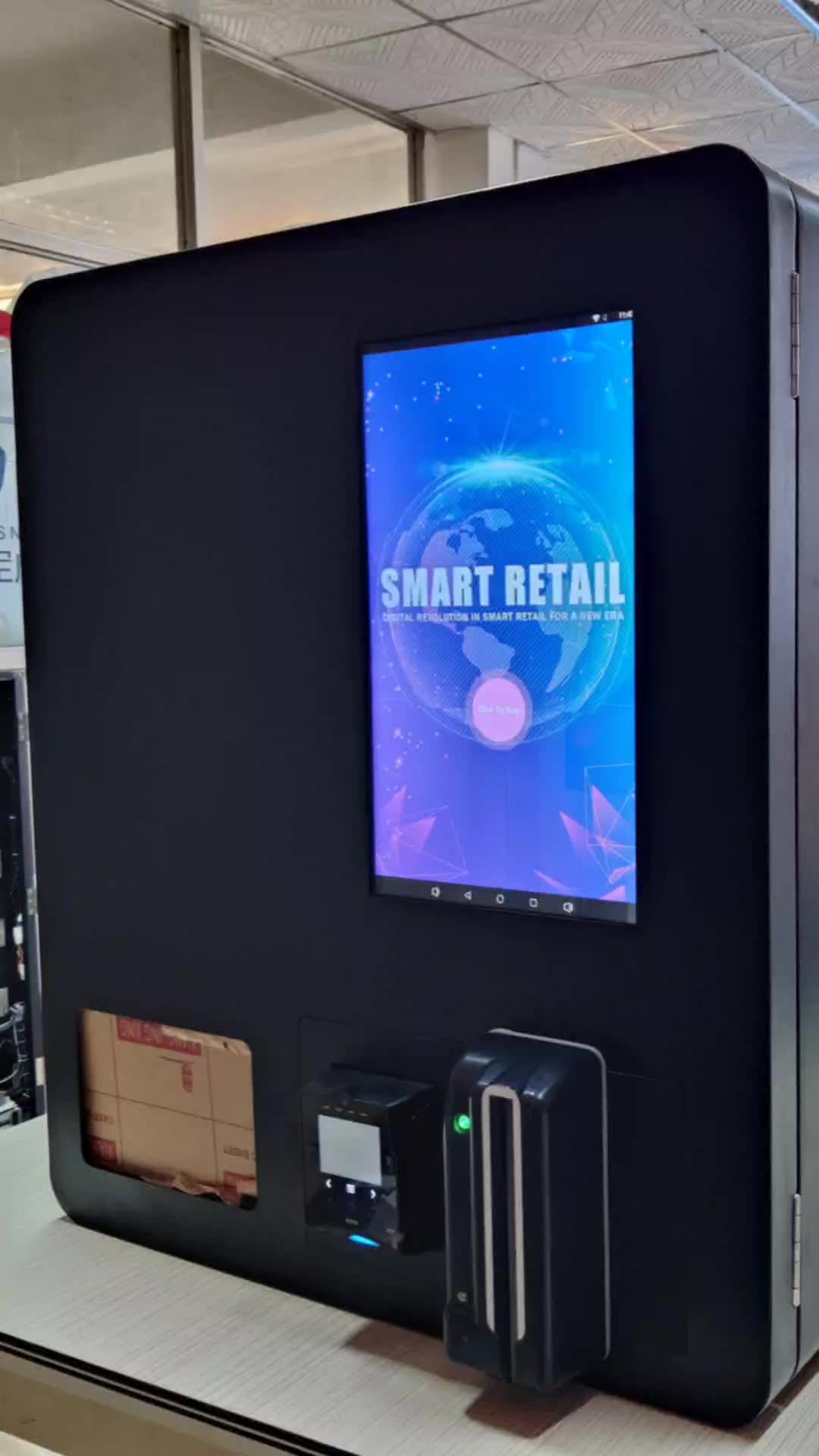 Age Verification Mini Wall Mounted Vending Machine 15.6 Inches ...