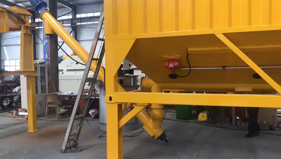Mobile Silo 35 Ton Mini Horizontal Cement Silo Price With Filter /screw ...
