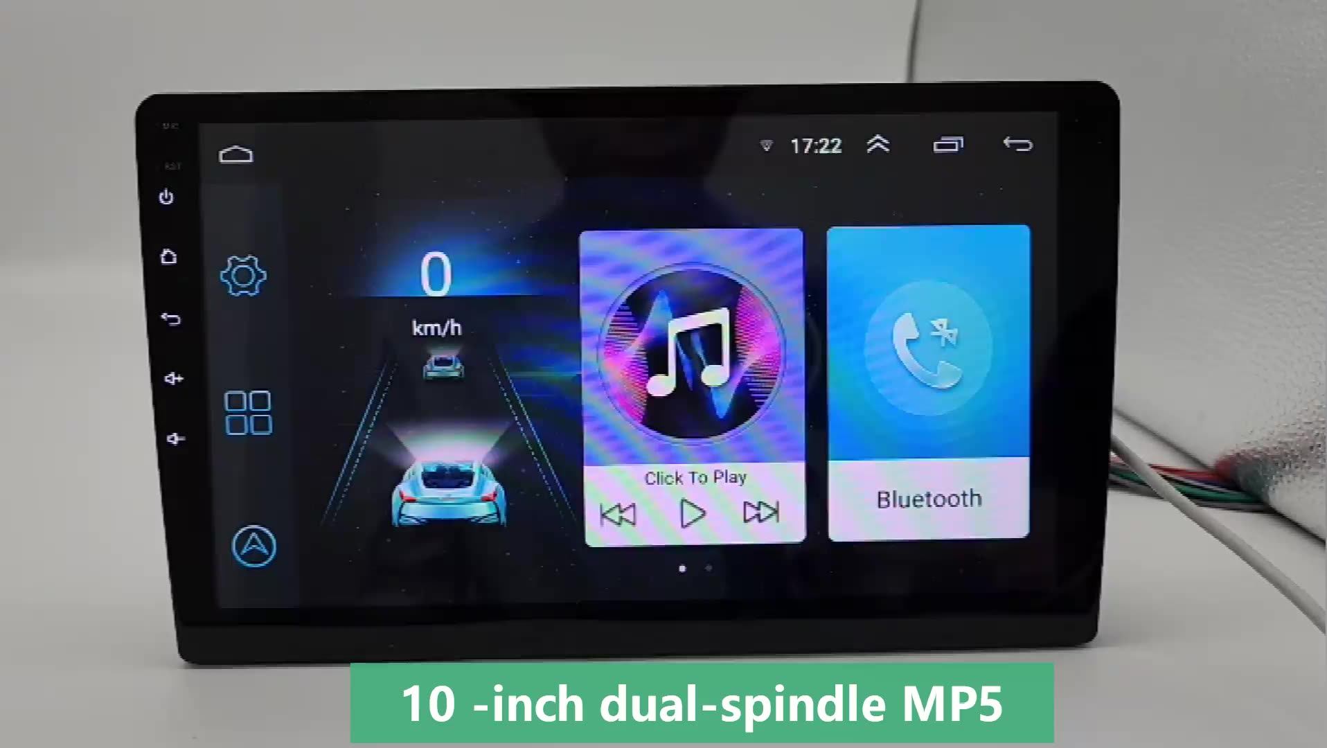 10inch 2din Android System Capacitive Screen Full Touch Screen Car ...
