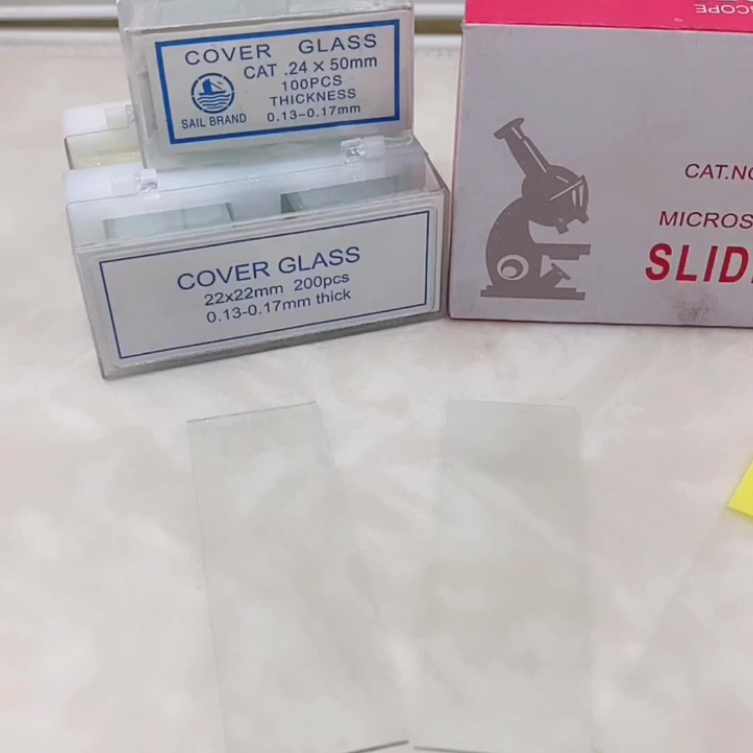 Laboratory Glassware 22x22mm Microscope Cover Glass - Buy 22x22mm ...