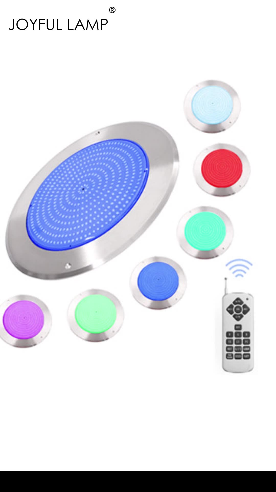 Ip68 Color Changing 12v 25w 35w Resin Filled Waterproof Led Par56 Underwater Swimming Pool Led ...