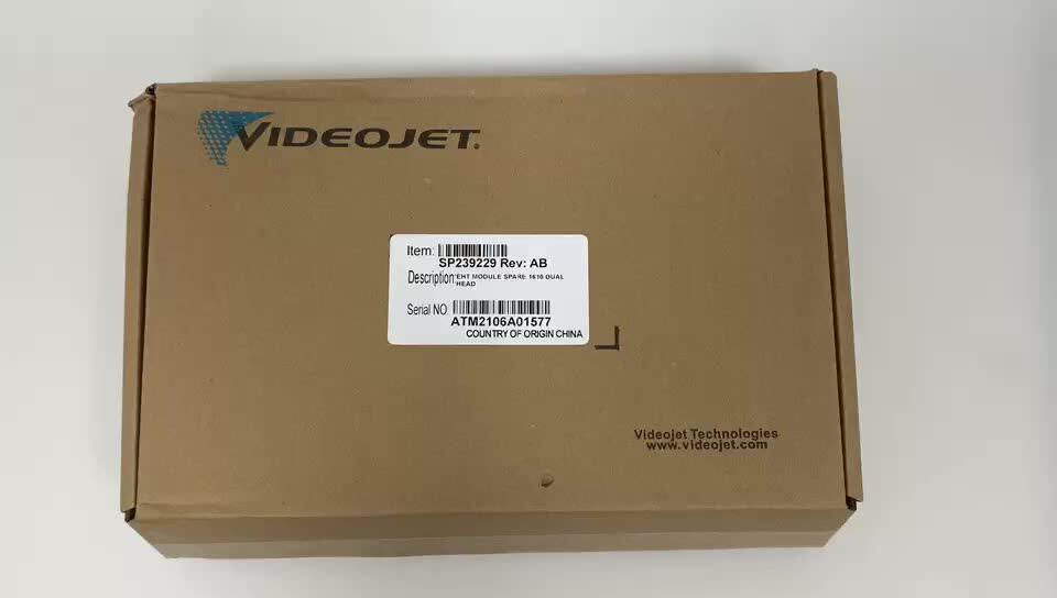 Videojet Eht Module Spare Dual Head 100% Original Sp239229 For 1610dh ...