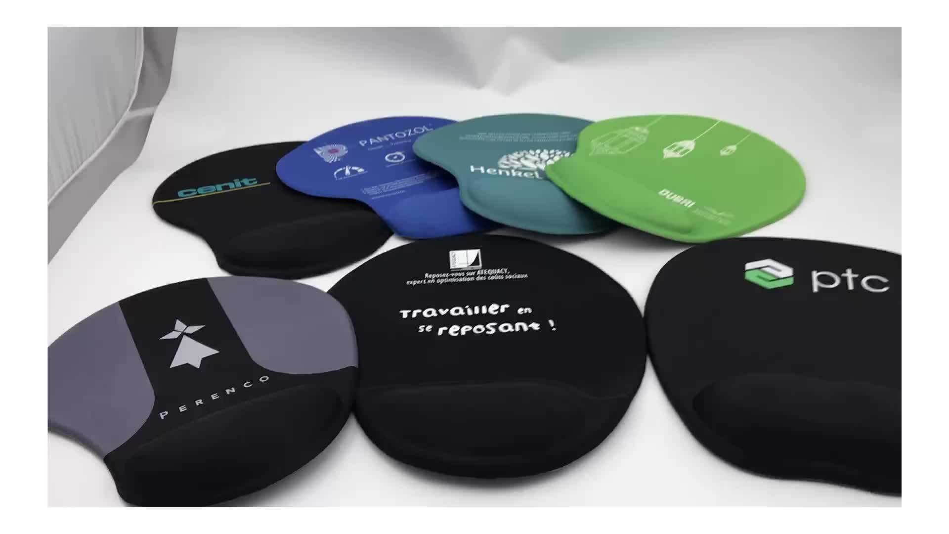 Customized Silicone Mouse Pad Hand Guard Computer Accessories Printed ...