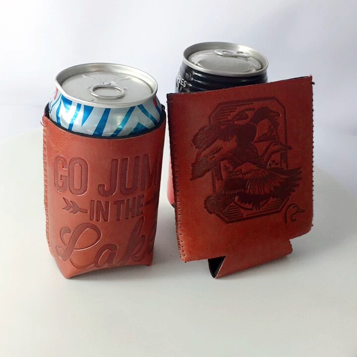 High Quality Pu Leather Beer Bottle Can Coolers Stubby Holder For 330 ...