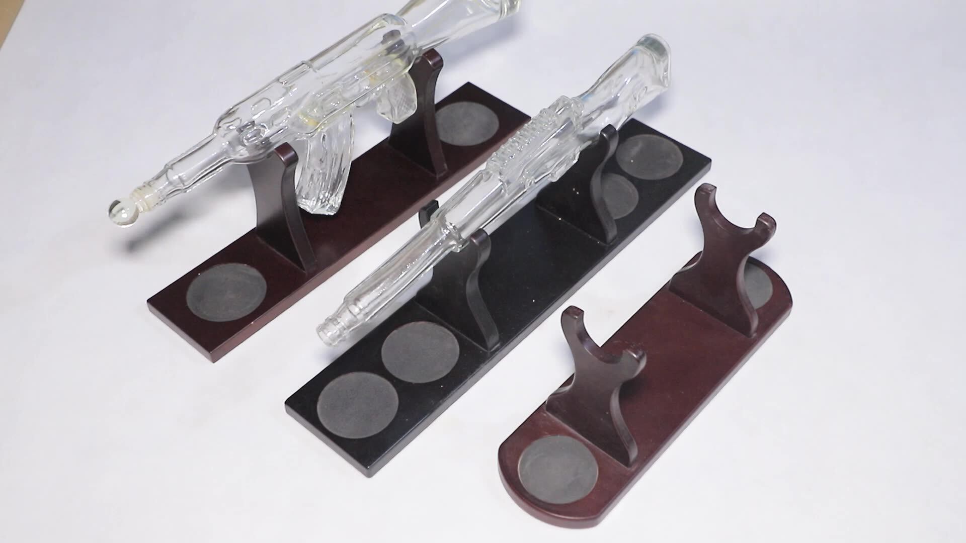 Gun Whiskey Decanter Set Drinking Party Accessory Handmade Gun Liquor Decanter Tik Tok Gun ...