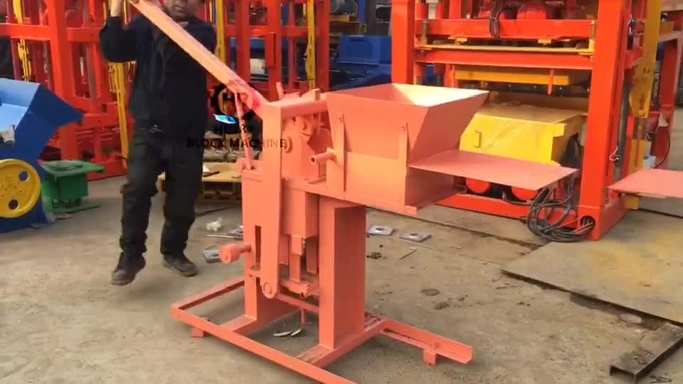 Hr2-40 Simple Manual Soil Interlocking Brick Machine,Easy Operate Brick ...