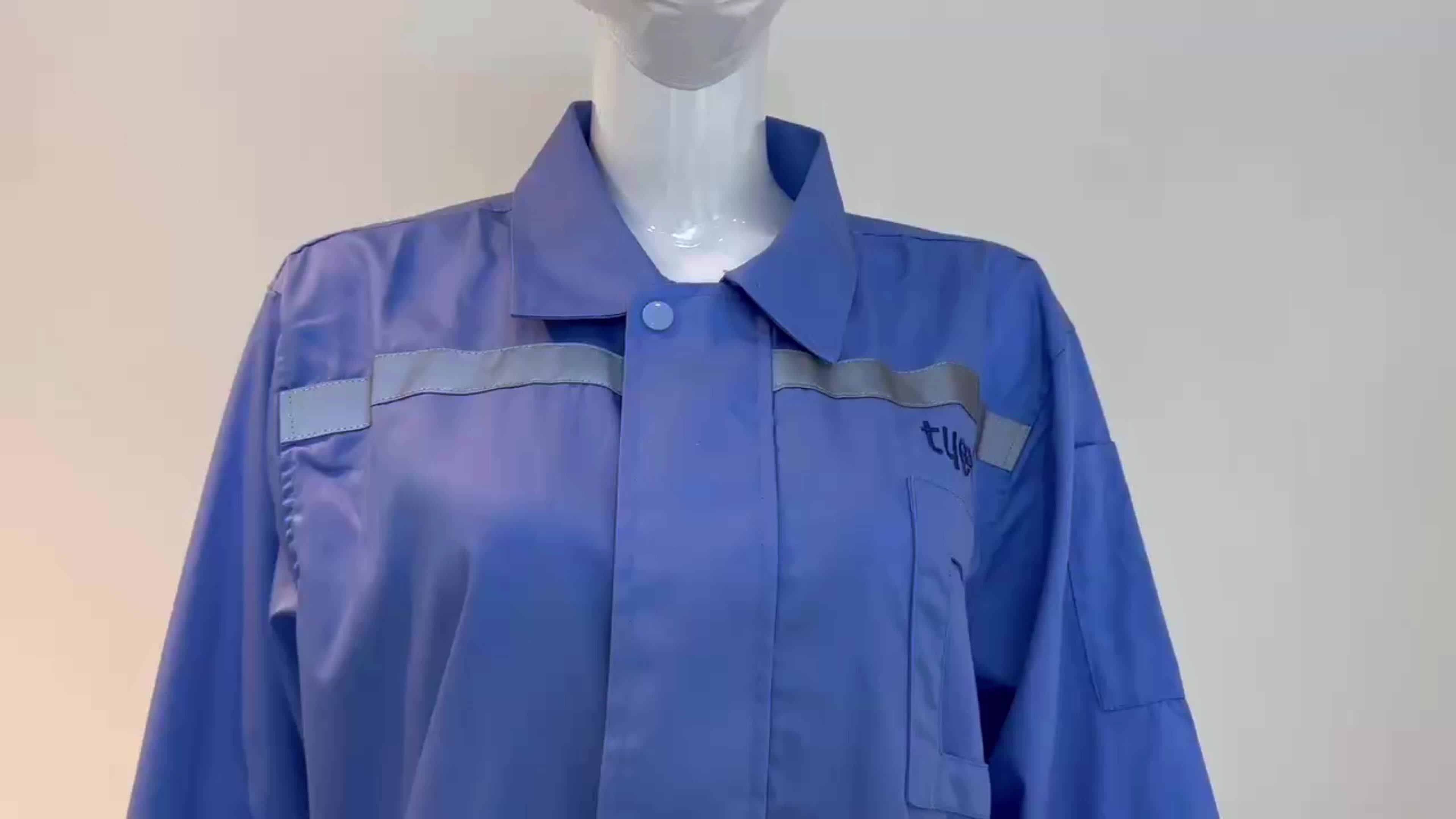 Customized Logo Tc Mechanic Shirt Work Clothing Jacket And Pants ...