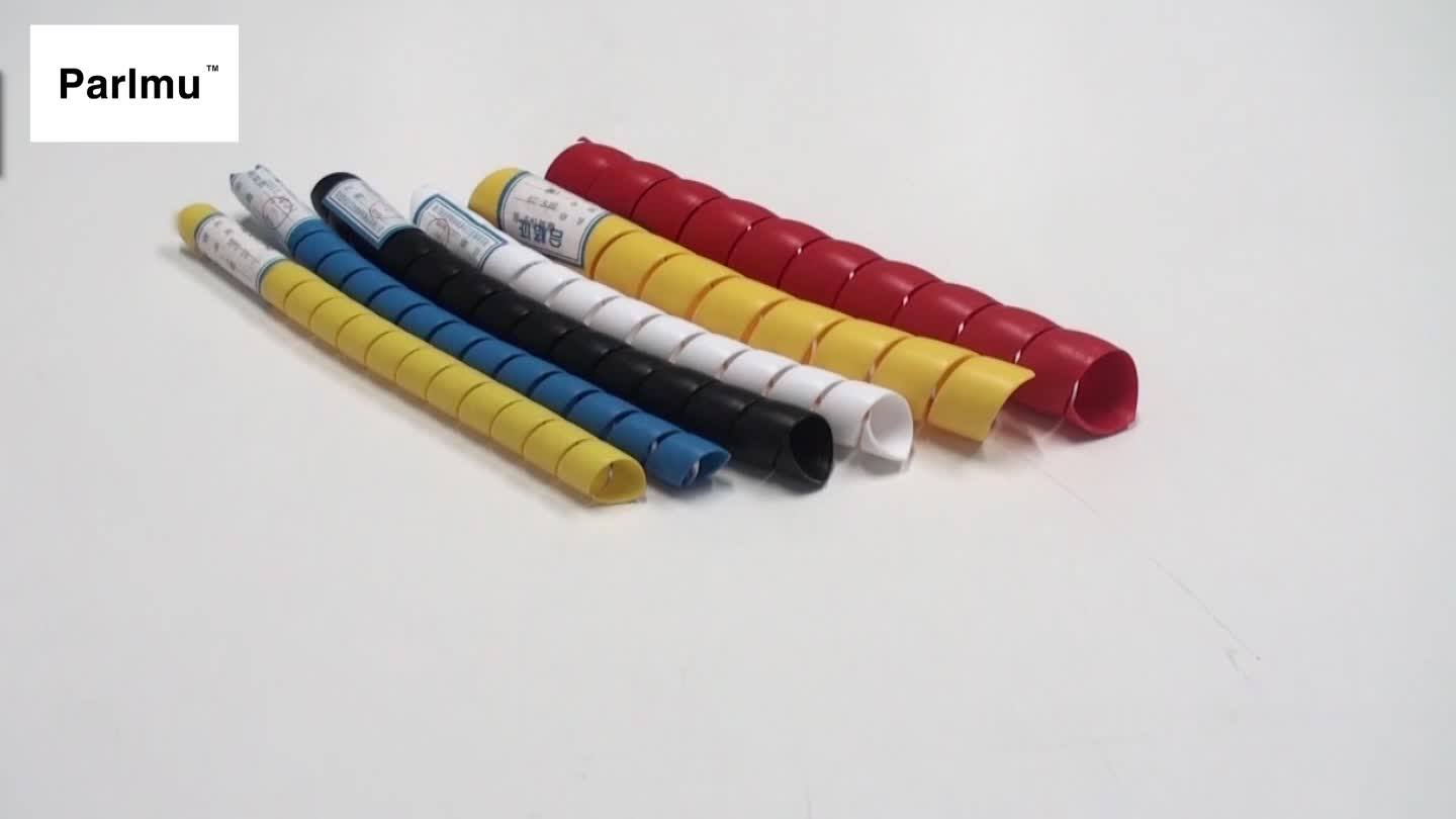 Line Organizer Pipe Plastic Wire Winding Tube 8-40mm Cable Protection ...