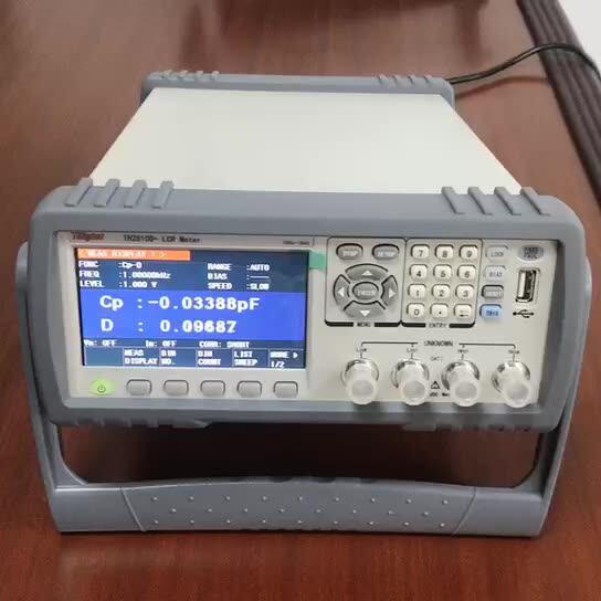 Th2810b+ Capacitance Meter Rcl Bridge Digital Lcr Meter - Buy Component ...