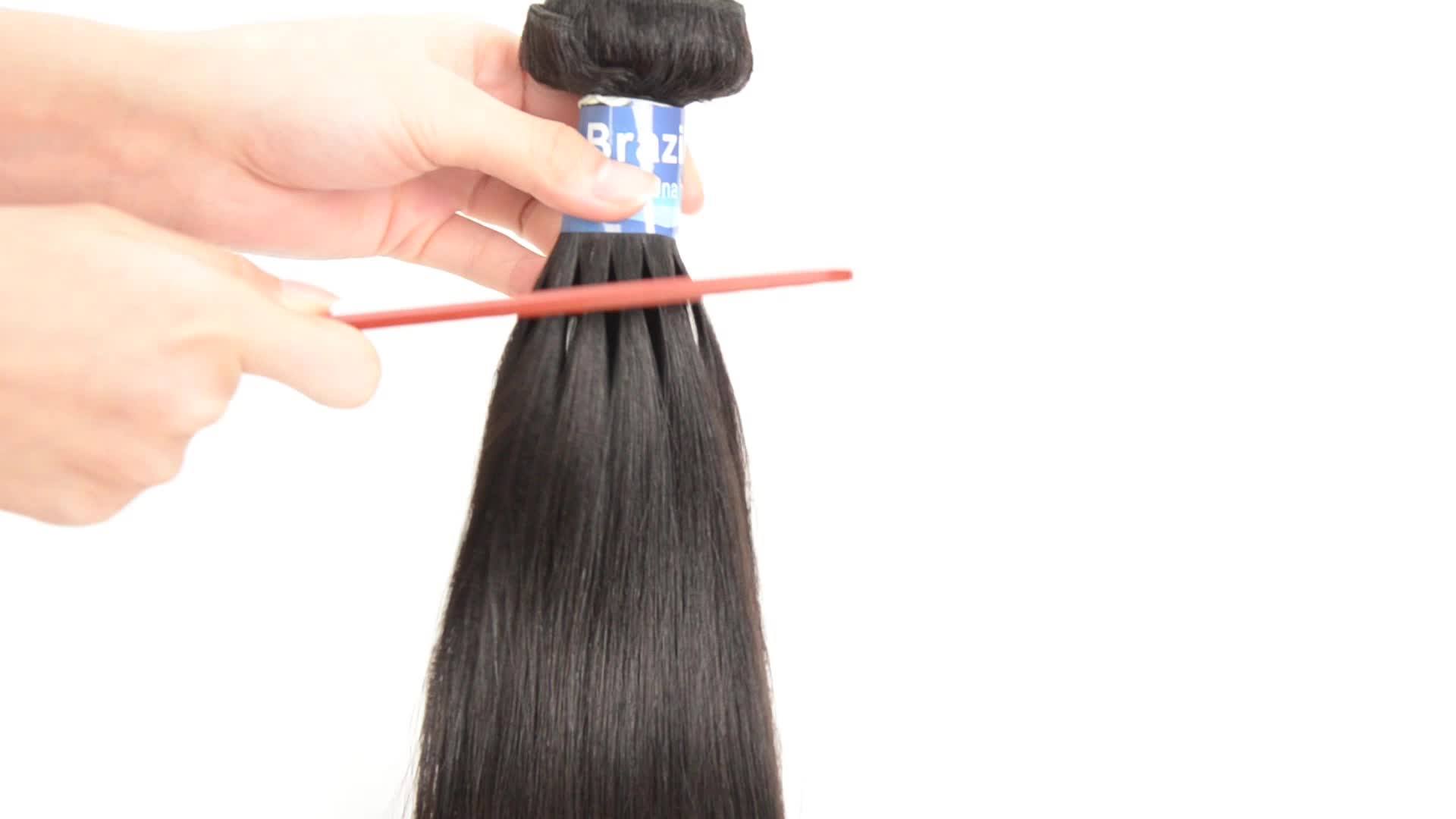 Unprocessed Full Cuticle Natural Black And Brown Brazilian Hair Best ...